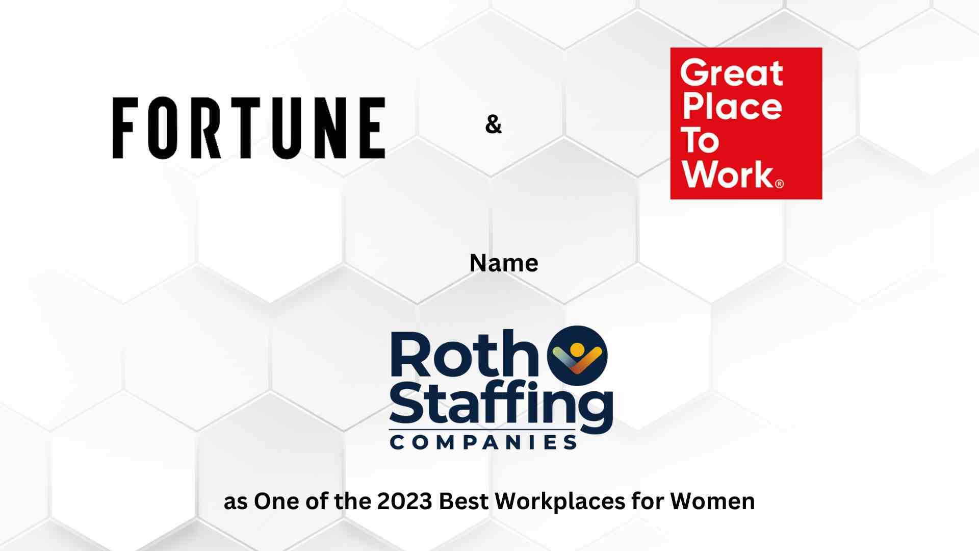 Fortune Media and Great Place To Work Name Roth Staffing Companies as ...