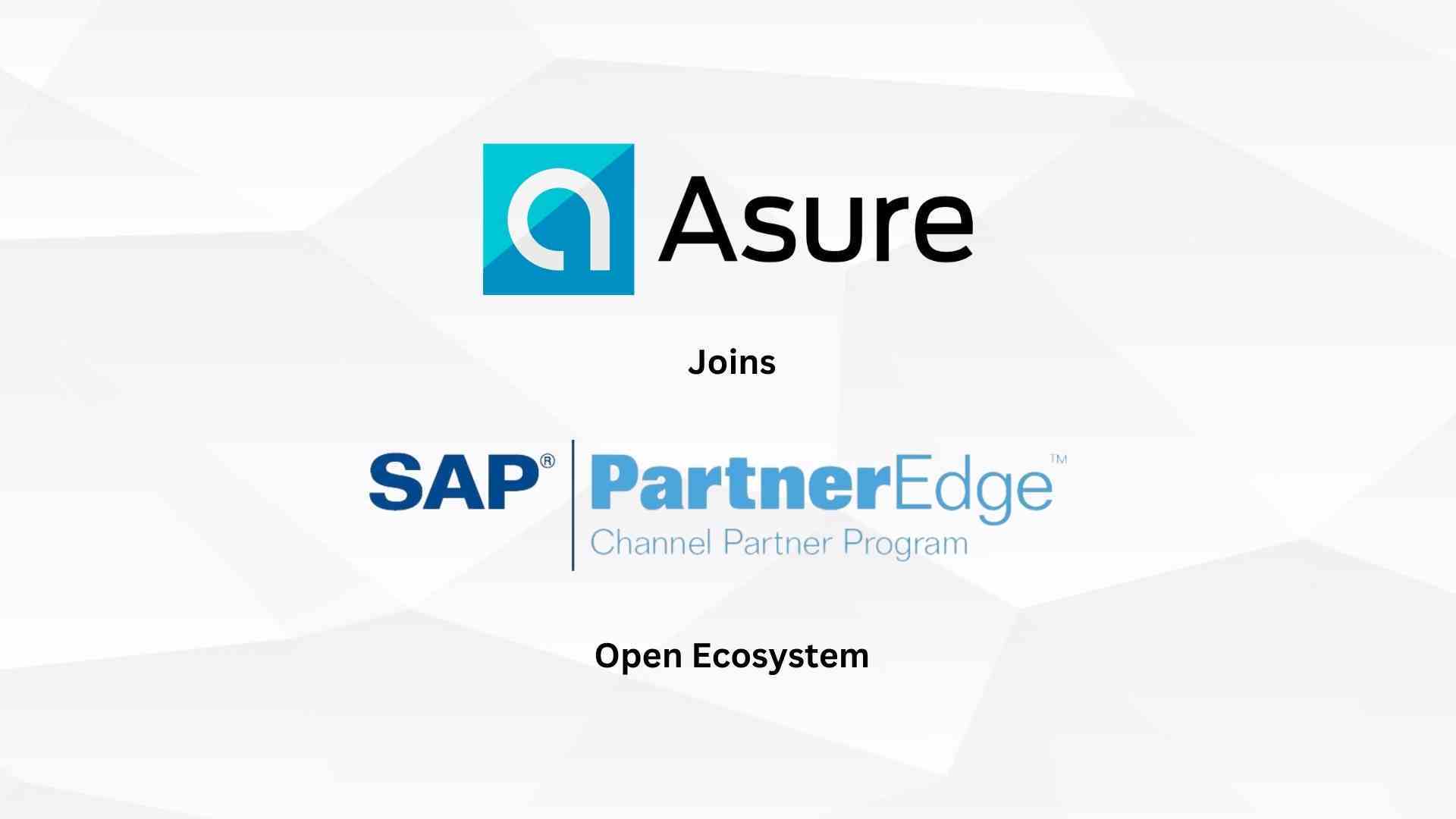 Asure Joins SAP® PartnerEdge® Open Ecosystem - HRTech Edge | HR ...